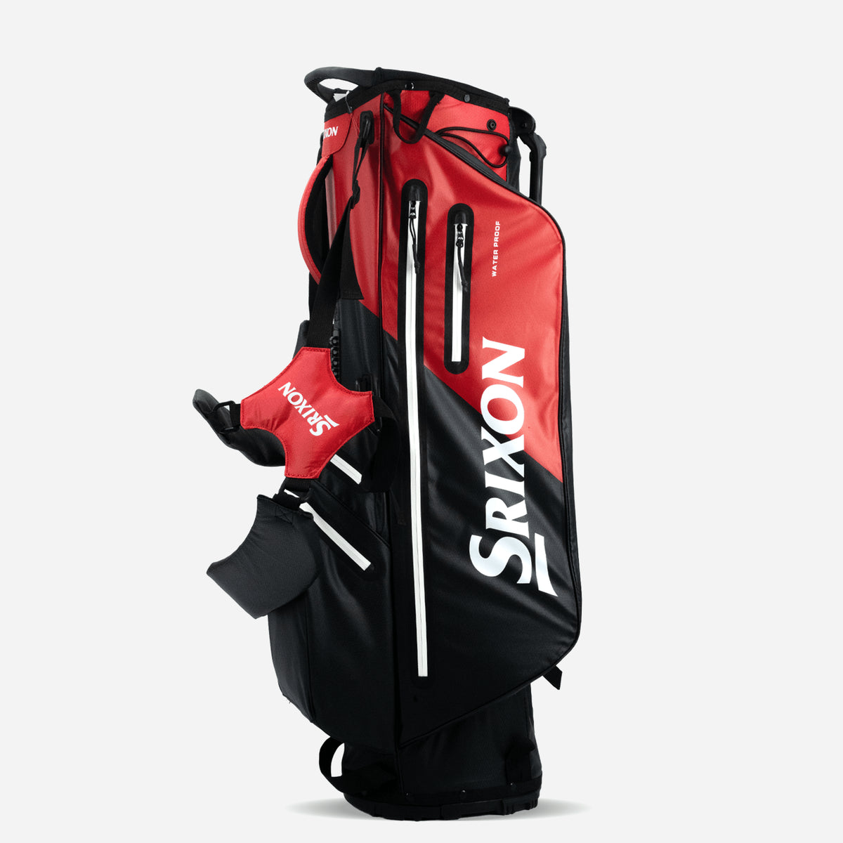 Srixon WaterProof Stand Bag (GGC-21059i) - Red/White/Black – Golf Garage